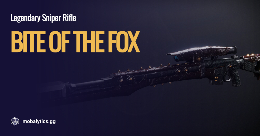 Bite of the Fox God Roll for PvE & PvP, Stats & Possible Rolls - Mobalytics
