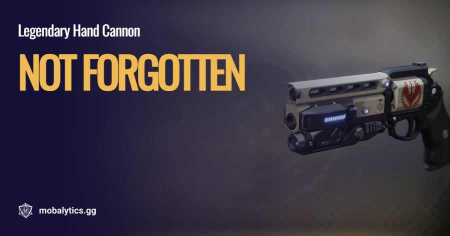 Not Forgotten God Roll for PvE & PvP, Stats & Possible Rolls - Mobalytics