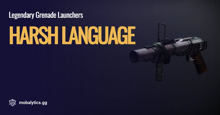 Harsh Language God Roll for PvE & PvP, Stats & Possible Rolls - Mobalytics