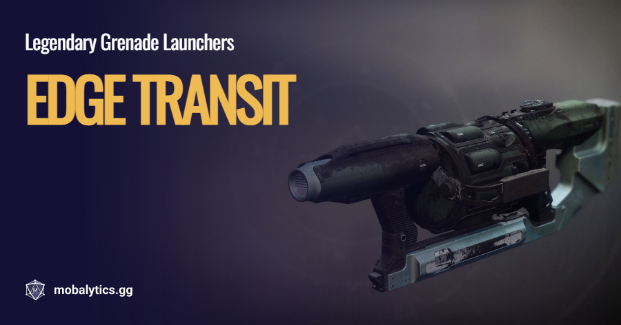 Edge Transit God Roll for PvE & PvP, Stats & Possible Rolls - Mobalytics