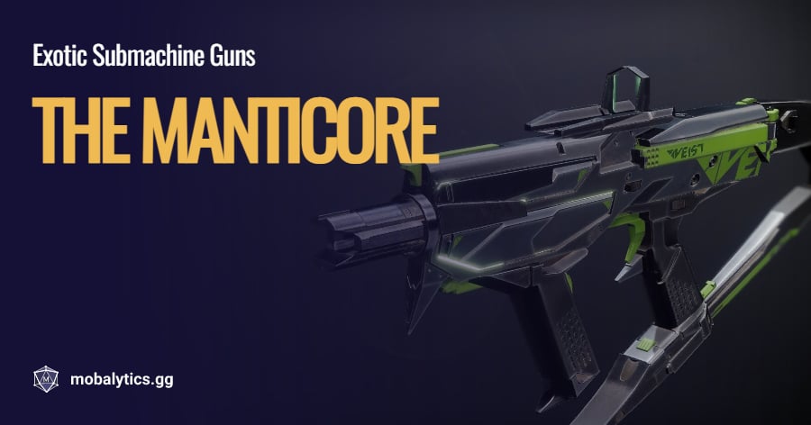 The Manticore - Stats, Exotic Perk, Catalyst & More - Mobalytics