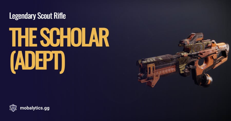 The Scholar (Adept) God Roll for PvE & PvP, Stats & Possible Rolls ...