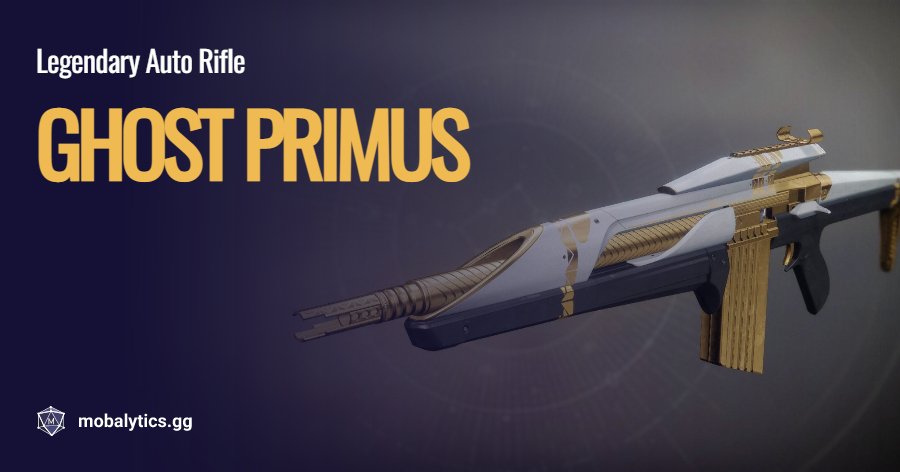 Ghost Primus God Roll for PvE & PvP, Stats & Possible Rolls - Mobalytics
