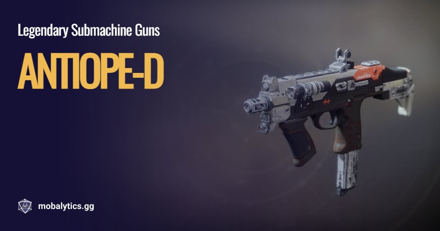 Antiope-D God Roll for PvE & PvP, Stats & Possible Rolls - Mobalytics