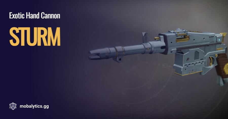 Sturm - Stats, Exotic Perk, Catalyst & More - Mobalytics