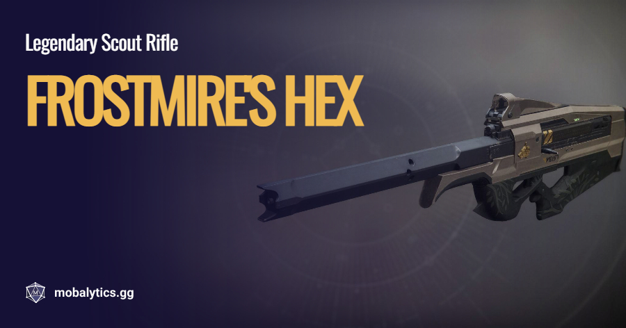 Frostmire's Hex God Roll for PvE & PvP, Stats & Possible Rolls - Mobalytics