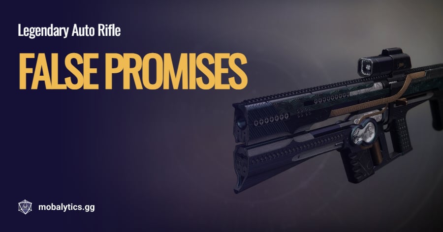 False Promises God Roll for PvE & PvP, Stats & Possible Rolls - Mobalytics