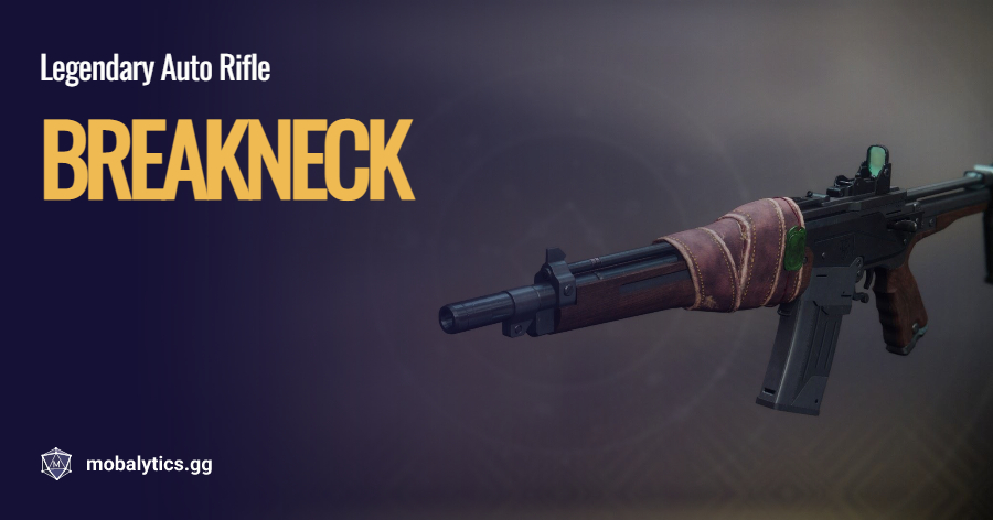 Breakneck God Roll for PvE & PvP, Stats & Possible Rolls - Mobalytics