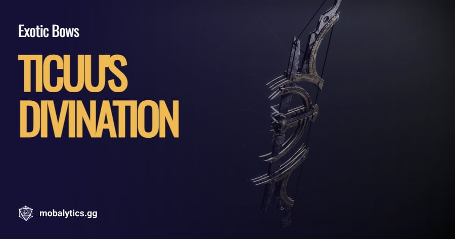 Ticuu's Divination - Stats, Exotic Perk, Catalyst & More - Mobalytics