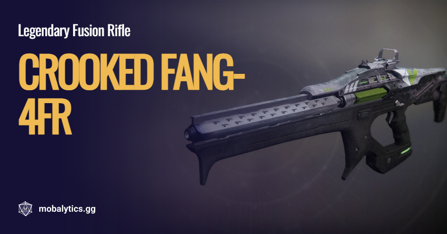 Crooked Fang-4fr God Roll for PvE & PvP, Stats & Possible Rolls ...