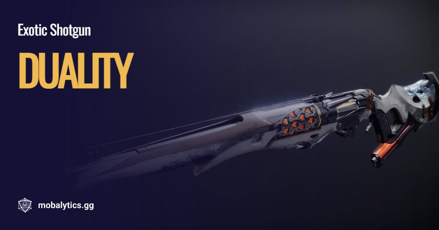 Duality - Stats, Exotic Perk, Catalyst & More - Mobalytics