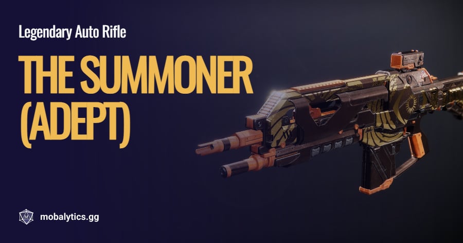 The Summoner (Adept) God Roll for PvE & PvP, Stats & Possible Rolls ...