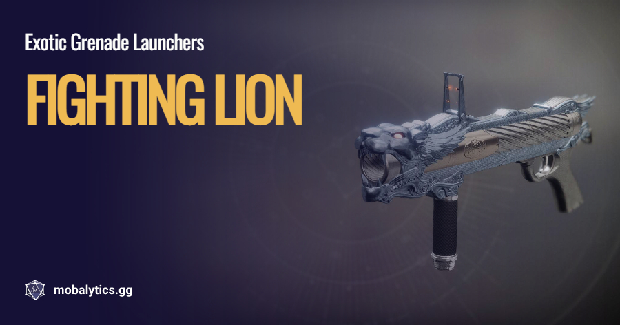 Fighting Lion - Stats, Exotic Perk, Catalyst & More - Mobalytics