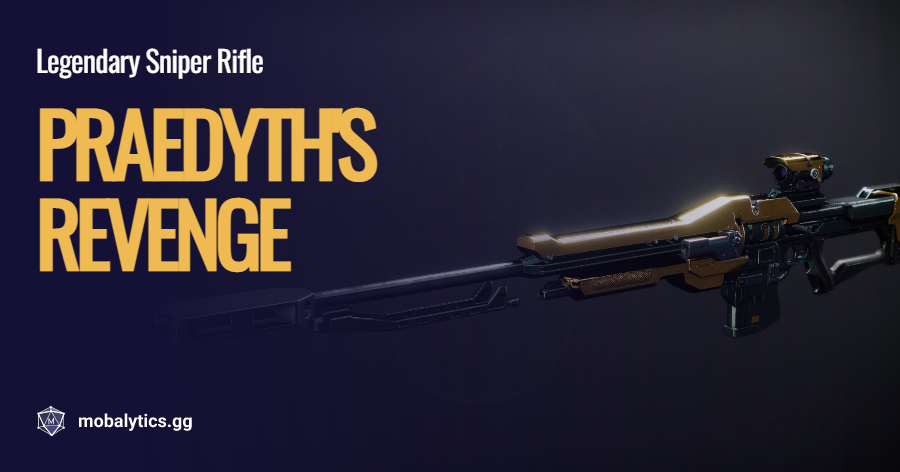 Praedyth's Revenge God Roll for PvE & PvP, Stats & Possible Rolls ...