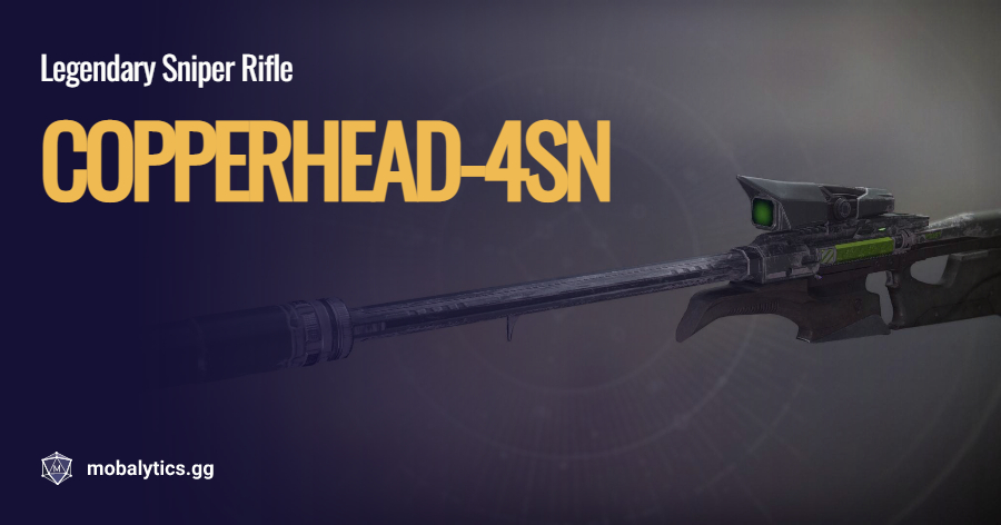 Copperhead-4sn God Roll for PvE & PvP, Stats & Possible Rolls - Mobalytics