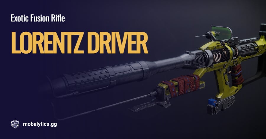 Lorentz Driver - Stats, Exotic Perk, Catalyst & More - Mobalytics