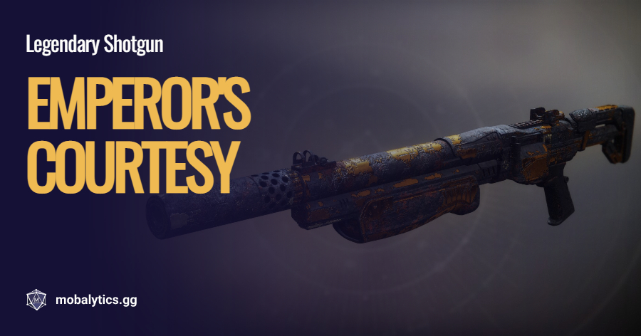 Emperor's Courtesy God Roll for PvE & PvP, Stats & Possible Rolls ...