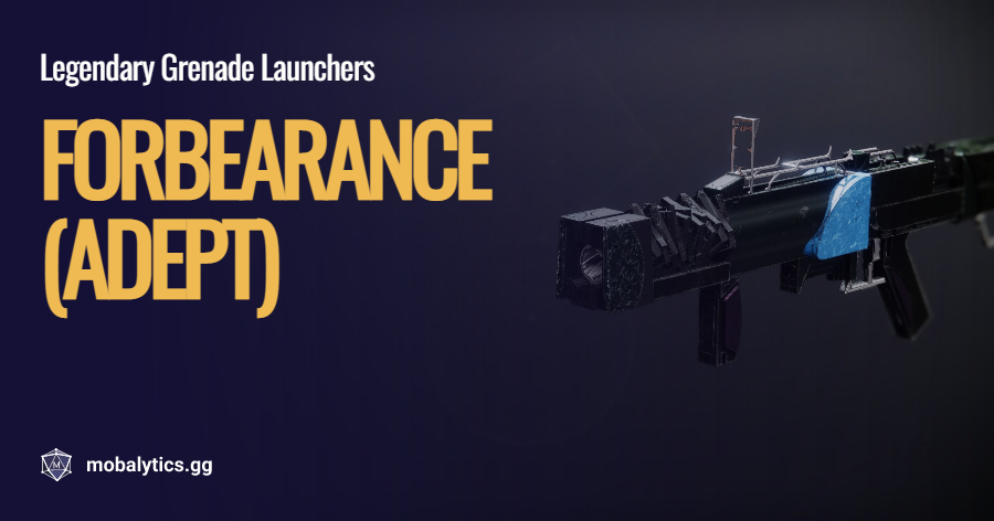 Forbearance (Adept) God Roll for PvE & PvP, Stats & Possible Rolls ...