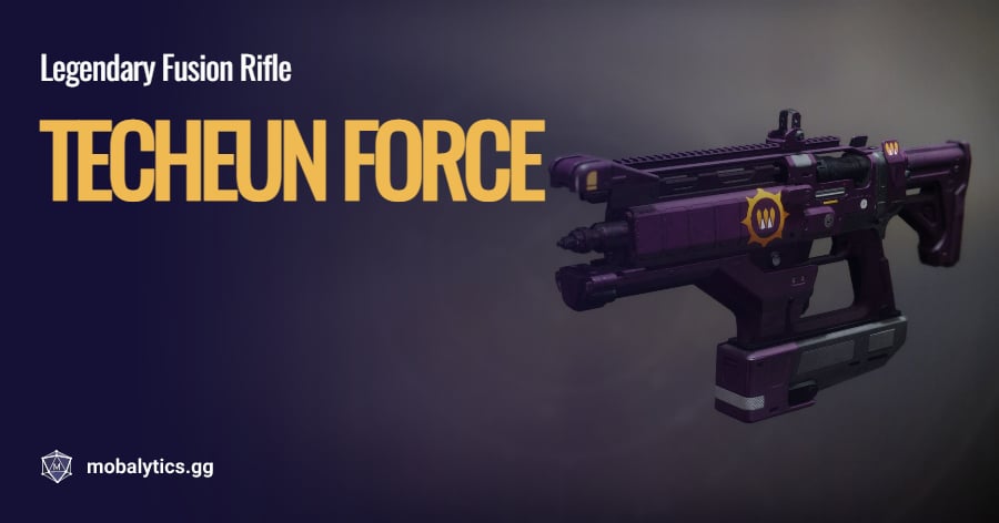 Techeun Force God Roll for PvE & PvP, Stats & Possible Rolls - Mobalytics