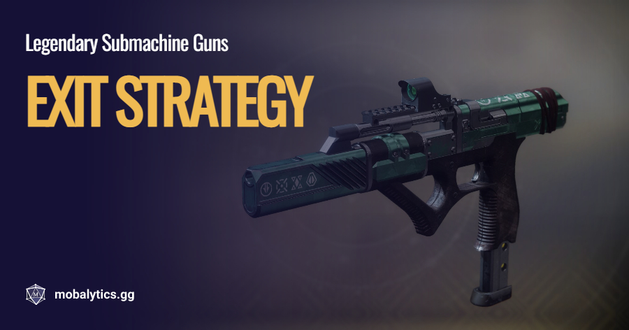 Exit Strategy God Roll for PvE & PvP, Stats & Possible Rolls - Mobalytics