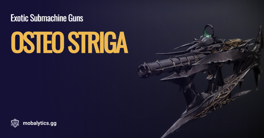 Osteo Striga - Stats, Exotic Perk, Catalyst & More - Mobalytics