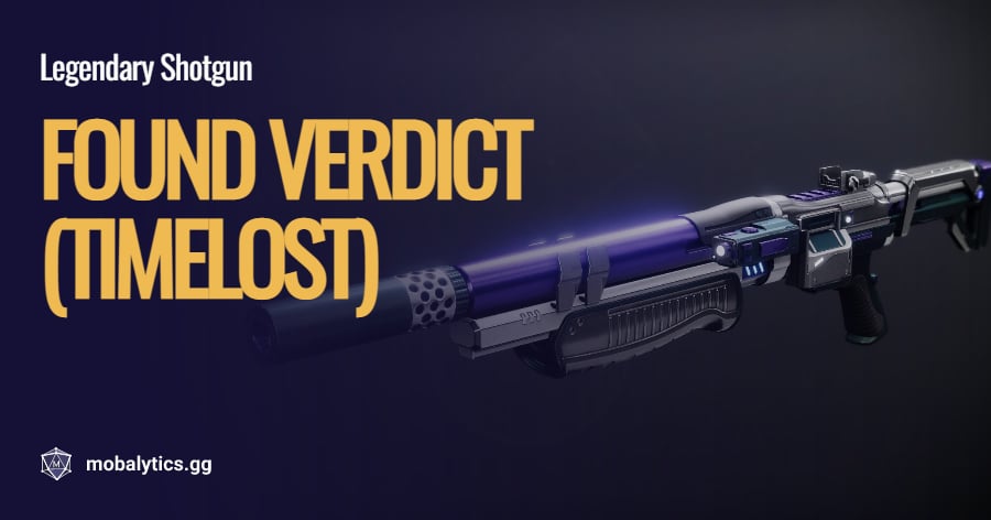 Found Verdict (Timelost) God Roll for PvE & PvP, Stats & Possible Rolls ...