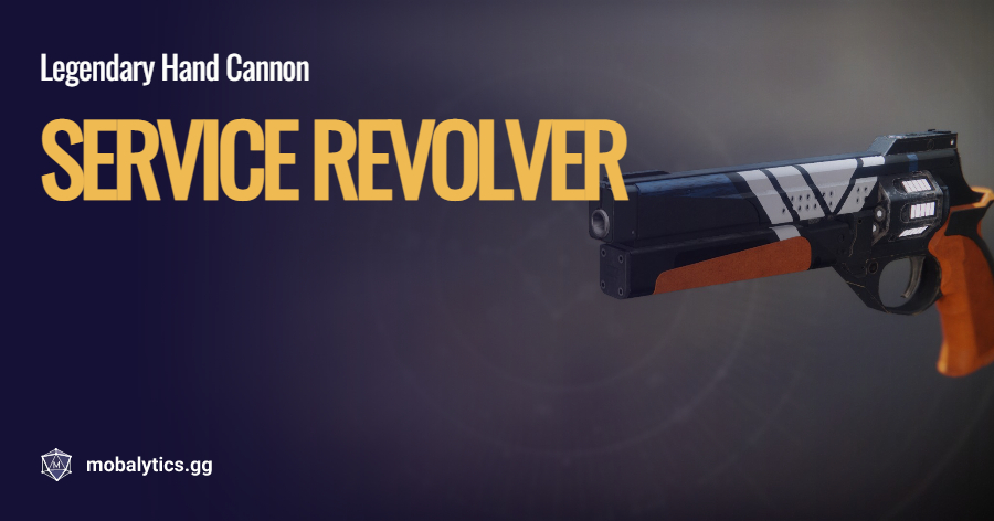 Service Revolver God Roll for PvE & PvP, Stats & Possible Rolls ...