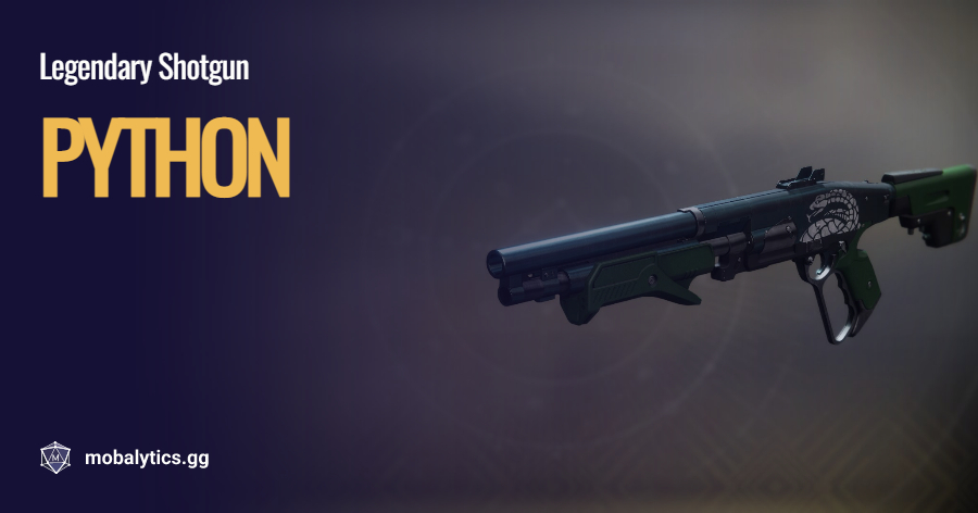 Python God Roll for PvE & PvP, Stats & Possible Rolls - Mobalytics
