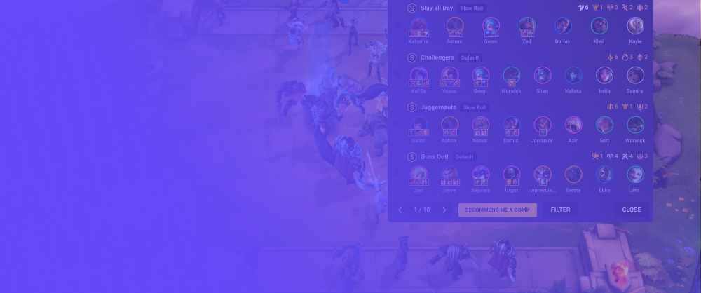 TFT Set 15 - Meta Team Comps, Champions, Tier Lists & Match History