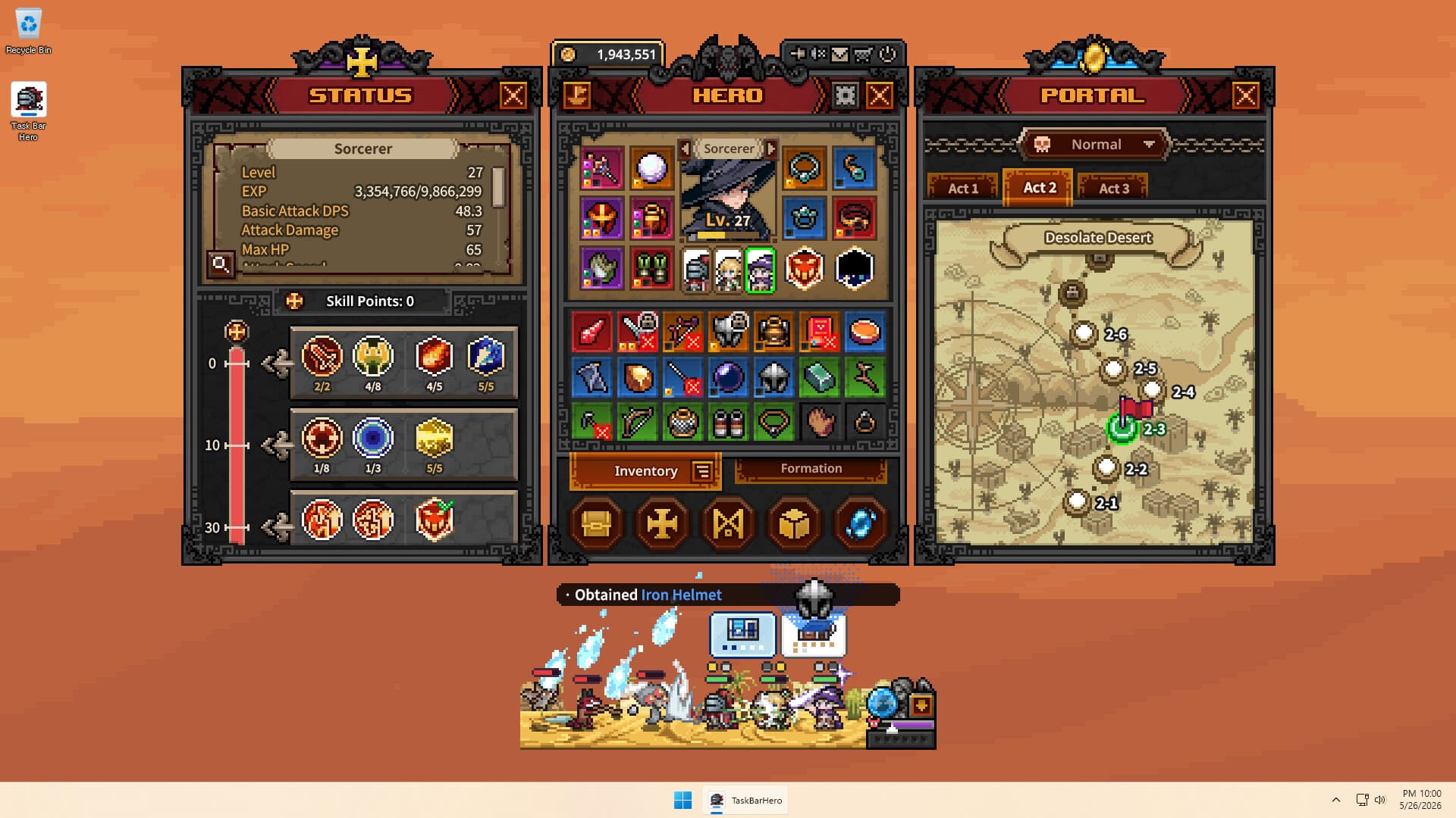 TBH: Taskbar Hero Beginner Guide